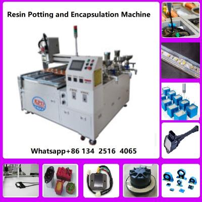China Electromagnetic sensor polyurethane potting and encapsulate machine for sale