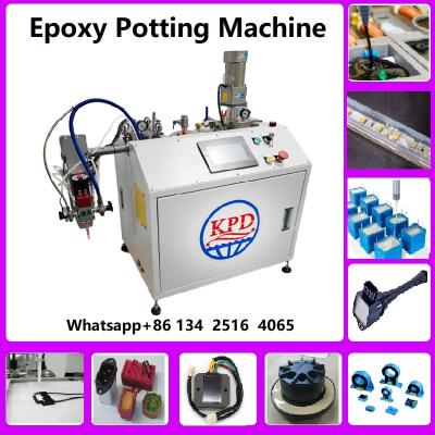 China Ab Glue Epoxy Resin Two Components Glue Dispensing and Potting Machine for Electronic Sensors for sale