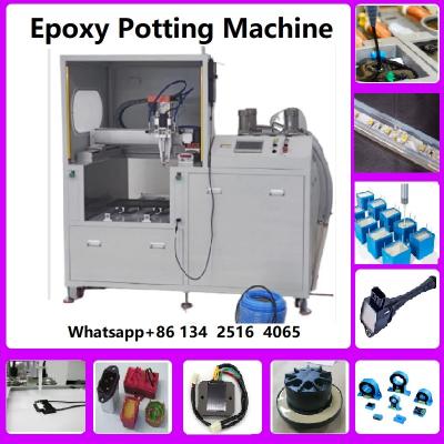 China a b epoxy dispenser dispensing epoxy machine robot glue dispenser for SMD common mode chokes for sale