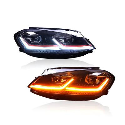 China Experience the Latest LED Type 7.5 Style Sequential Headlights for VW Golf Mk7 2013-2020 for sale
