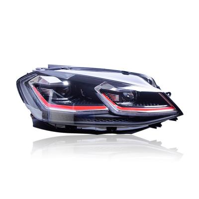 China Experience the Latest LED Type 7.5 Style Sequential Headlights for VW Golf Mk7 2013-2020 for sale