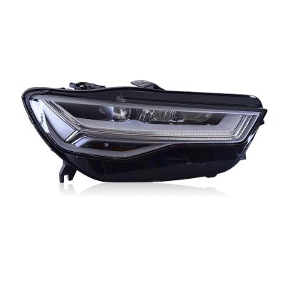 China C7P Luz de dia LED Matriz Faróis de montagem para A6L Modificado para Audi A6L à venda