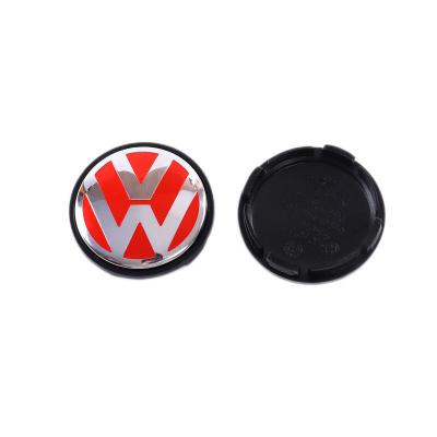 Cina Volkswagen Car Wheel Center Cover in plastica 68mm 56mm con design personalizzato blu in vendita