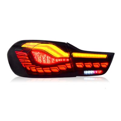 中国 BMW 4シリーズ F32 改造型 M4 ドラゴンスケール LED 流水ステアリングテールライト組 販売のため