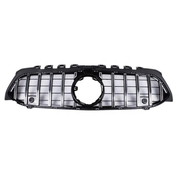Quality Black and Silver Mesh Grille The Perfect Addition to Your Mercedes Benz A-Class for sale