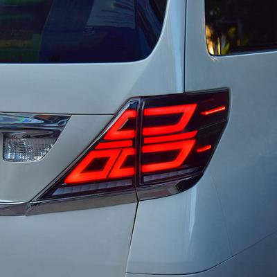 China Auto model Voor Toyota Alphard 2007-2013 Led Brake Signal Light Assembly Achterlicht systeem Te koop