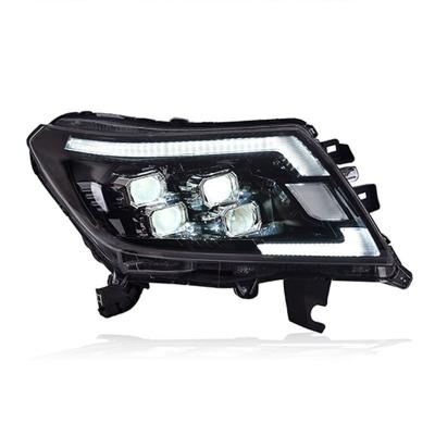 China 12V Full Led Np300 Fares Atualização 4 Lens Head Lamp Para Nissan Navara 300 2014-2022 à venda