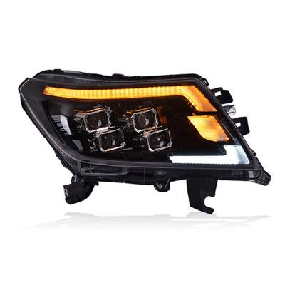 China Lâmpadas dianteiras de automóvel de reposição LED Lâmpadas dianteiras de automóvel Lâmpadas dianteiras para Nissan Navara Np300 2014-2022 à venda