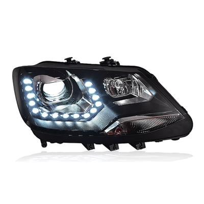 China 12V LED Lens Headlights For Volkswagen Sharan 12-19 Modified LED Daytime Running Lights for sale