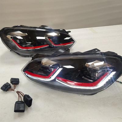 China LED koplamp koplamp assemblage voor VW Golf 6 VI 2009-2013 Plug and play koplamp Te koop