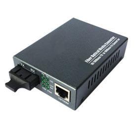 China Media Converter 1000Base-Fx to 10/100/1000Base-Tx for sale