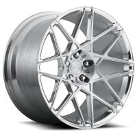 China Concave Bright Silver Monoblock Forged Wheels for sale