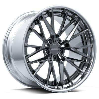 China Ultimate Forged Series Y Twisted Spoke 2 Piece Forged Wheels UF/2-127 for sale