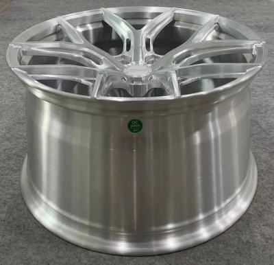 Cina L'IBRIDO d'argento spazzolato delle ruote forgiato Vossen HA FORGIATO la SERIE HF-5 in vendita