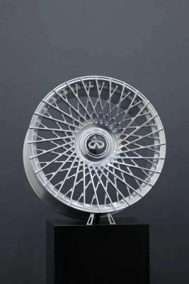 China Muiti Spokes 6061-T6 Chrome Forged Wheels for sale