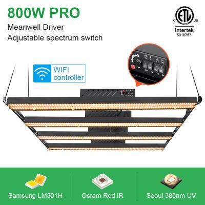 Cina lo spettro completo di 5*5ft 800W 22KG Dimmable ha condotto il bordo di SAMSUNG LM301H in vendita