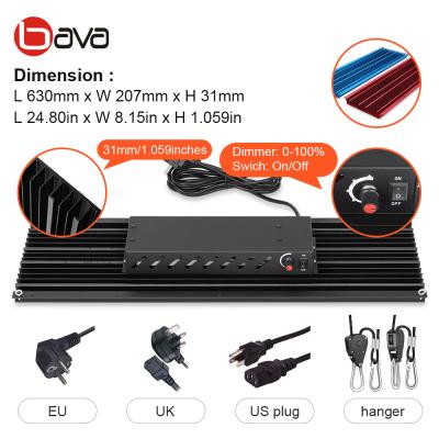 China Bavagreen 660nm IP20 LM301H LED Grow Light Qb288 240W Pre Assembled for sale