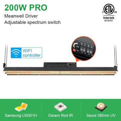 中国 200W 3000K Lm301h Lm301bサムスンLEDはライト バーを育てる 販売のため