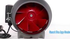 Smart WIFI APP Inline Duct Fan