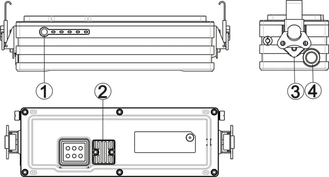 Vehicle or Backpack Use Narrowband Portable Base Station Mesh Radio