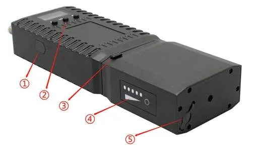 Rugged IP66 20~30km Video Data Voice Transmission Handheld Manpack Radio