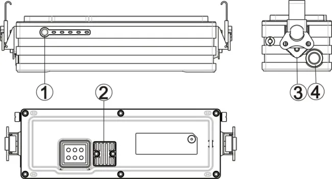 Portable Manpack Dual Band U/V Base Station Transceiver