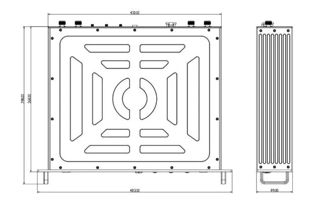 4G-LTE Mesh Rack-Mounted Base Station Transceiver