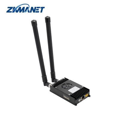 China 2W 30km draadloze dataverbindingen voor drones systeem 3 banden 800MHz 1.4GHz 2.4GHz Te koop