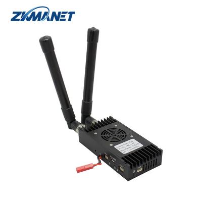 China Compact Size 124g Long Range 15km 30Mbps Data Rate UAV Drone Video Data Transmission Radio for sale