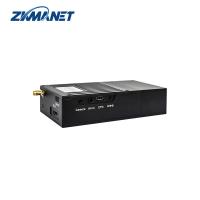 China COFDM Handheld Image Transmitter 2km Range 30dBm with Voice Intercom Low Latency for sale