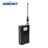 China COFDM Handheld Image Transmitter 2km Range 30dBm with Voice Intercom Low Latency for sale