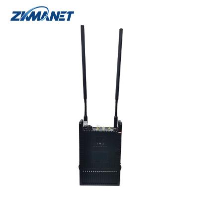 China 40dBm 82Mbps Manpack Militar IP Mesh Transceptor de dados de rádio e vídeo com criptografia AES à venda