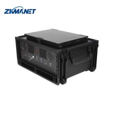 China 2W Long Distance Transmission 56Mbps Triple Screen Command Base Station Transceiver for sale