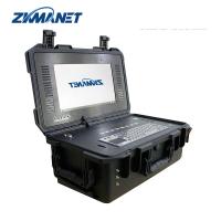 China 4W MIMO 2x2 Portable Mobile Mesh Command Station Transceiver 1.4GHz 8G Memory AES256 for sale