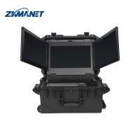 China ZKMANET2971 Portable 3 Screen Command Computer with MESH Network 5G Support 15.6 Inch 64 Nodes for sale