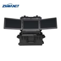 China ZKMANET2971 Portable 3 Screen Command Computer with MESH Network 5G Support 15.6 Inch 64 Nodes for sale