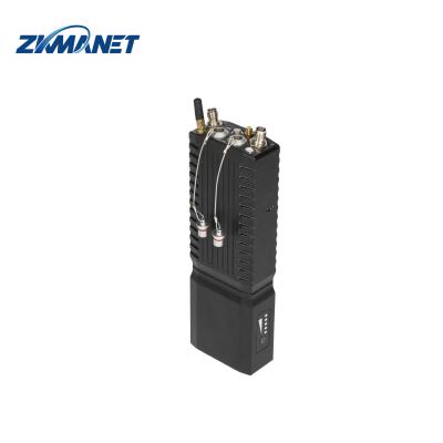 Cina 4W 82Mbps 2T2R Lungo raggio 1.4GHz AES Manpack IP Mesh Radio Transceiver Comunicazione di emergenza in vendita