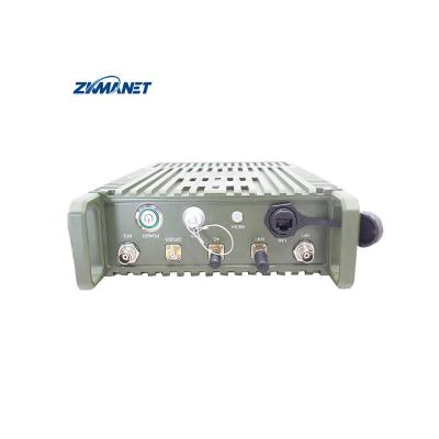 Cina 40dBm 1.4GHz 2T2R Backpack Wireless MESH Radio con crittografia AES per la trasmissione di immagini video HD in vendita