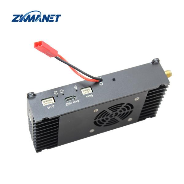 Quality 15km 1T2R Drone Data Link IP Video Transmitter with FHSS AES Encryption and for sale