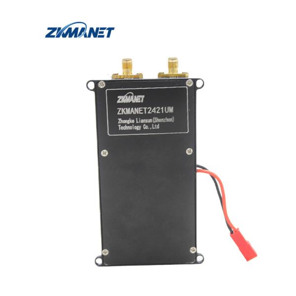 Quality 15km 1T2R Drone Data Link IP Video Transmitter with FHSS AES Encryption and for sale