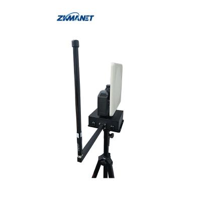 China ZKMANET2441 2W 40KM Drone Automatic Tracking PTZ Directional High Gain Antenna for sale