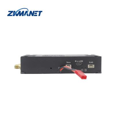 중국 ZKMANET2421UM 320mw 5-15km UAV 드론 데이터 링크 IP 비디오 송신기 판매용