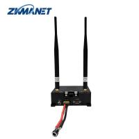 China Lightweight 475g Drone Data Link DC12-36V LAN TTL Interface Long Range MESH Video Link for sale
