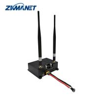 China Lightweight 475g Drone Data Link DC12-36V LAN TTL Interface Long Range MESH Video Link for sale