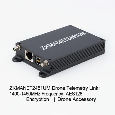 China ZKMANET2451UM Drone Telemetry Link 1400-1460MHz Acessórios para drones com encriptação AES128 à venda