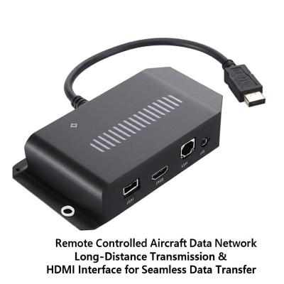 China Fernsteuerbare Datennetzwerke für Flugzeuge mit 50 km Übertragungsreichweite und HDMI-Schnittstelle für die Datenübertragung zu verkaufen