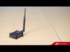 Lien de données de drone MESH à longue portée avec FHSS 56 Mbps pour émetteur sans fil à longue portée