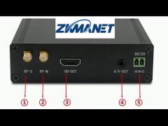 ZKMANET1303R 20-30km Transmission COFDM HD Video Wireless Communication Receiver