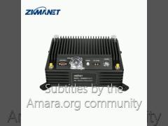 ZKMANET3371 43dBm 40km Frequenzsprung Auswahlfahrzeug montiertes IP-Gitterradio