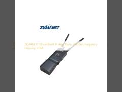 ZKMANET3151 Radio a rete IP portatile, 4W, 5km, salto di frequenza, HDMI
